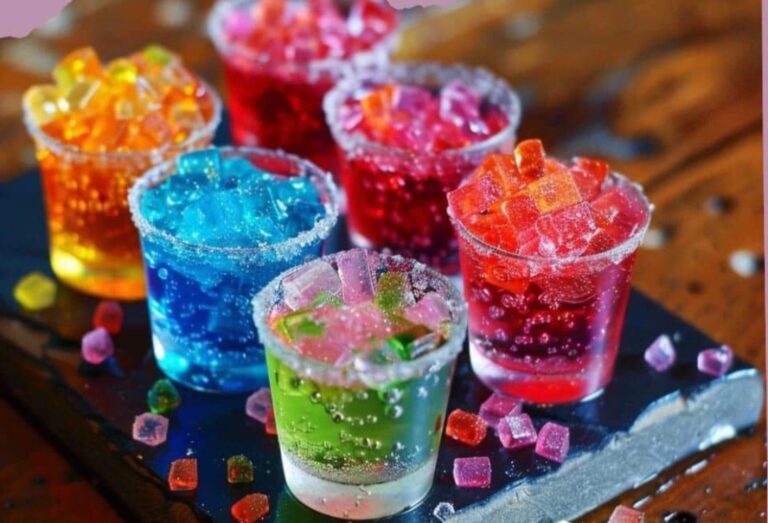 POP ROCKS Jello Shots - glassika