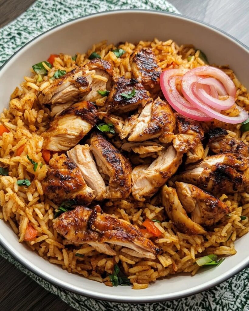 One Pot Shawarma Chicken and Rice - glassika