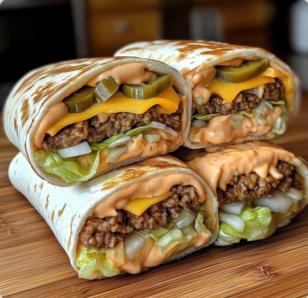 Big Mac Wraps Recipe - glassika