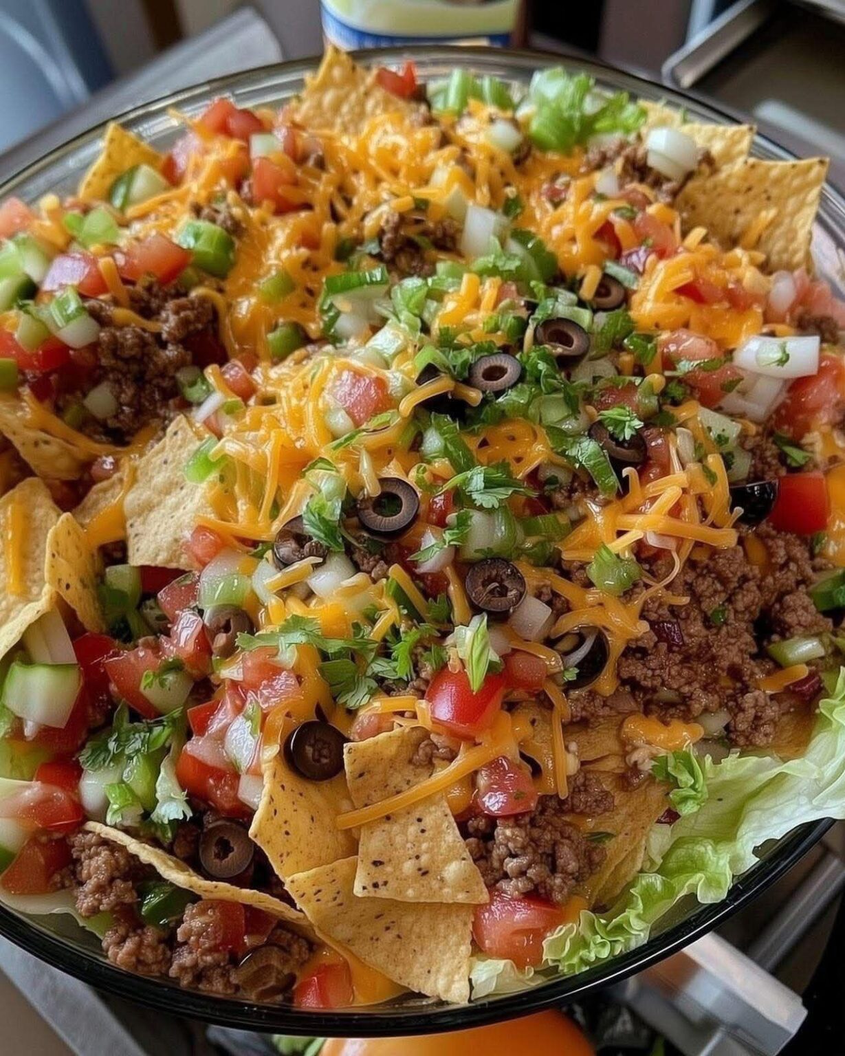 Dorito Taco Salad - glassika
